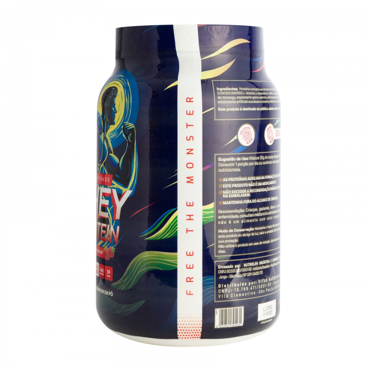 Whey Protein Concentrado - Strongster 900g - Strongster Suplementos