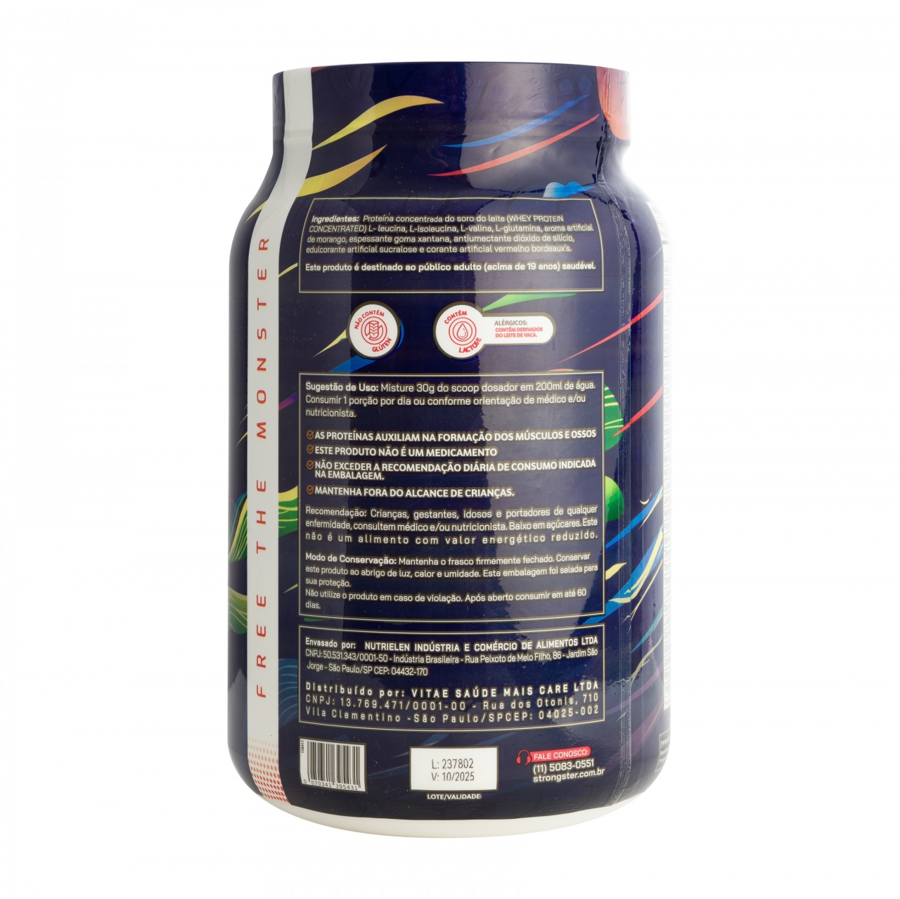 Whey Protein Concentrado - Strongster 900g - Strongster Suplementos